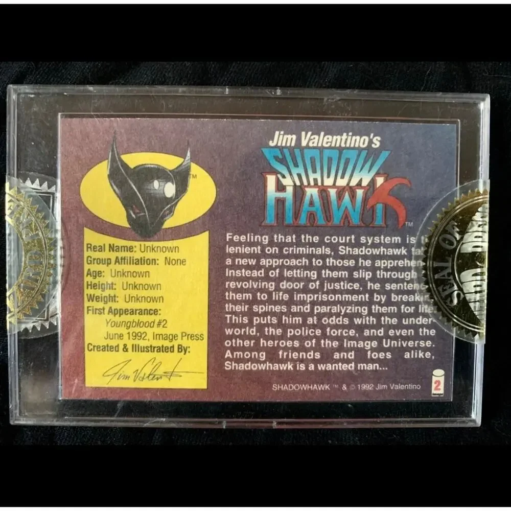 Wizard | Accents | Vintage 992 Wizard Magazine Shadow Hawk Jim ...